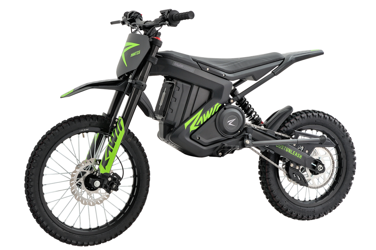 RAWRR MANTIS MINI R & R17 | 72V 20AH 4.5KW | Kids Electric Dirt Bike ...