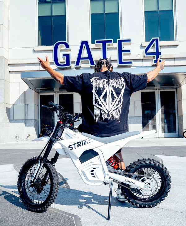 Strike Shadow SX by Throne Cycles | 60V 5kW 27ah | Electric Dirt Bike ...