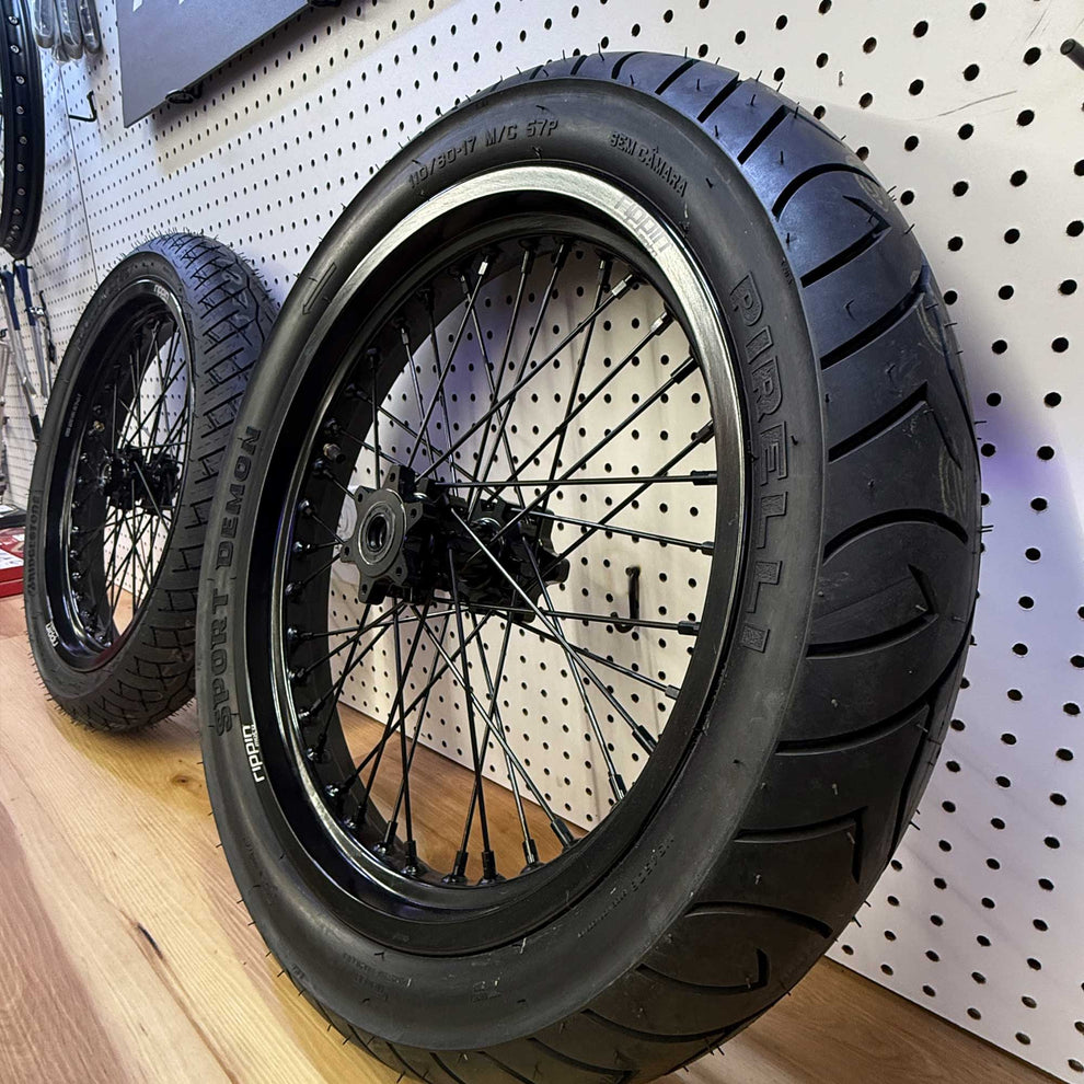 17/17" Blackline Supermoto Wheelset for Altis Sigma – REVRides