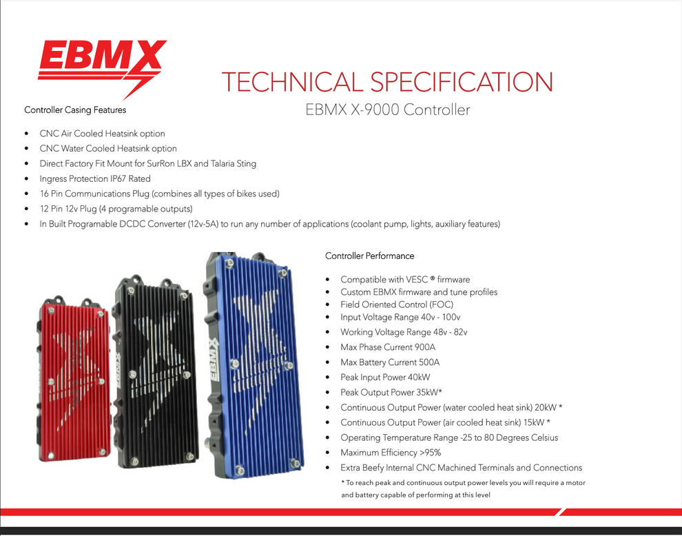 EBMX X-9000 V2 Controller (No Harness) – REVRides