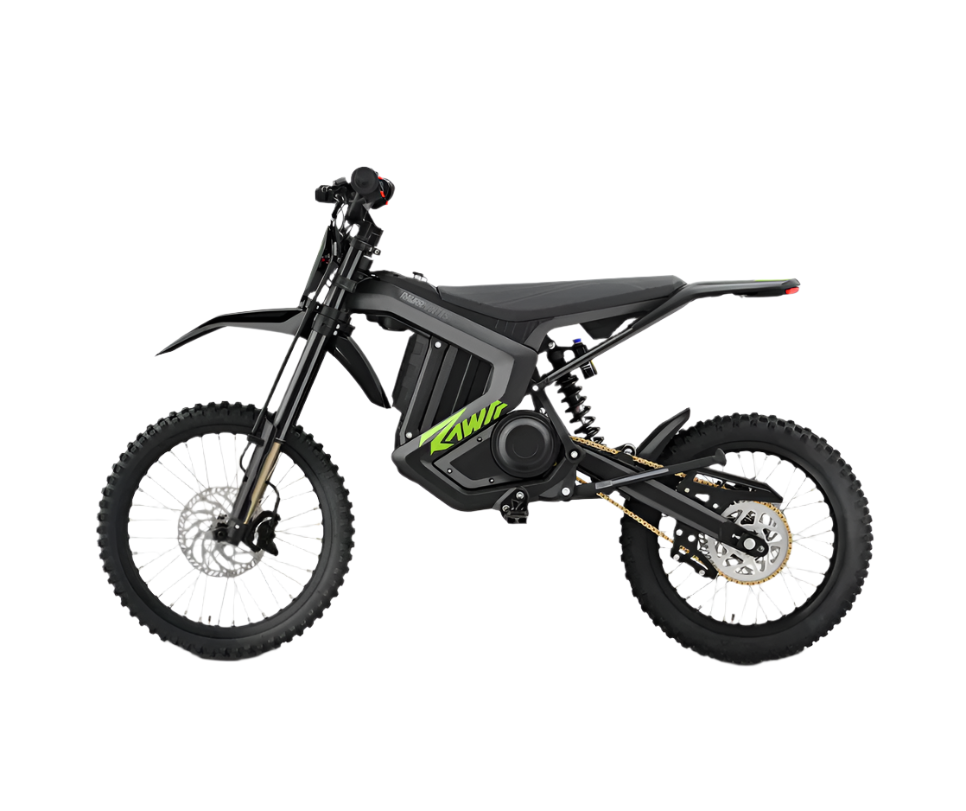 RAWRR Mantis X PRO | 72V 35AH 15KW 65MPH | Off-Road Electric Dirt Bike ...