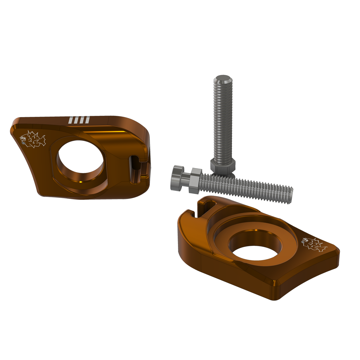 Prickly Axle Blocks – Ultra | For SurRon Ultra Bee | By Prickly Motors ...
