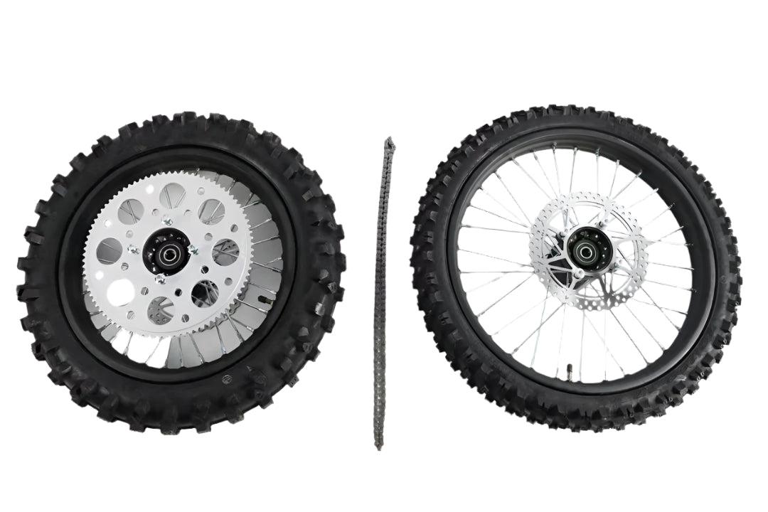 ETM™ RTR Big Wheel Set | 17” Front & 14” Rear Kit | By Electro & Co ...