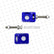 DirtyBike Aluminum Axle Blocks for E Ride Pro, Talaria Sting, Surron L ...