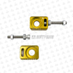 DirtyBike Aluminum Axle Blocks for E Ride Pro, Talaria Sting, Surron L ...