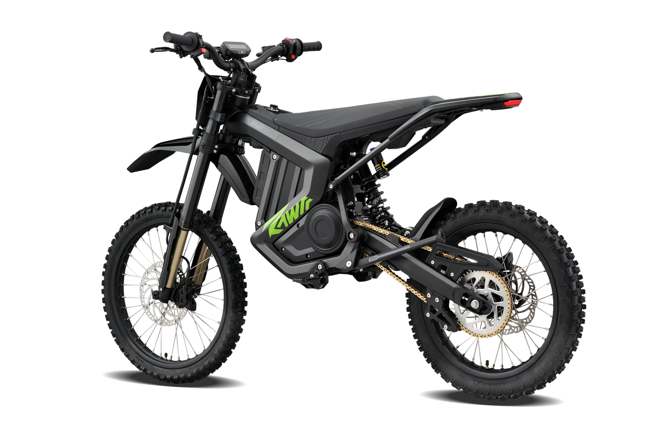 RAWRR Mantis X PRO | 72V 35AH 15KW 65MPH | Off-Road Electric Dirt Bike ...