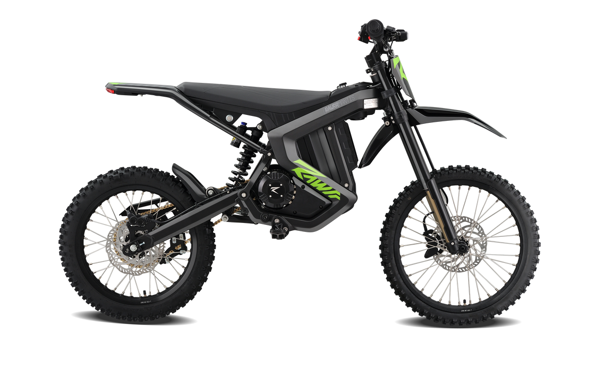 RAWRR Mantis X PRO | 72V 35AH 15KW 65MPH | Off-Road Electric Dirt Bike ...